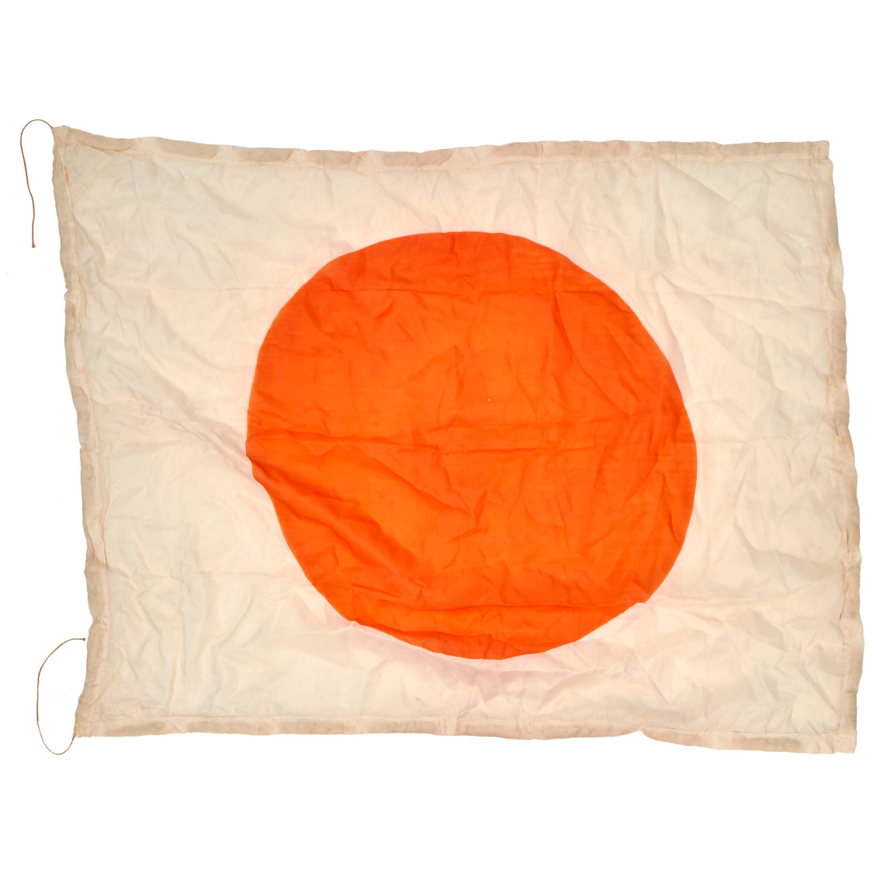 Original Japanese WWII Pilot Bail Out Float Flag - 31 x 39 ...