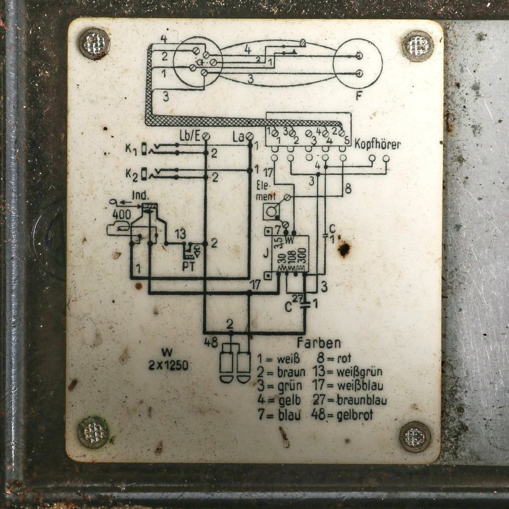 Original German WWII Wehrmacht Model FF33 Field Telephone by Siemens ...