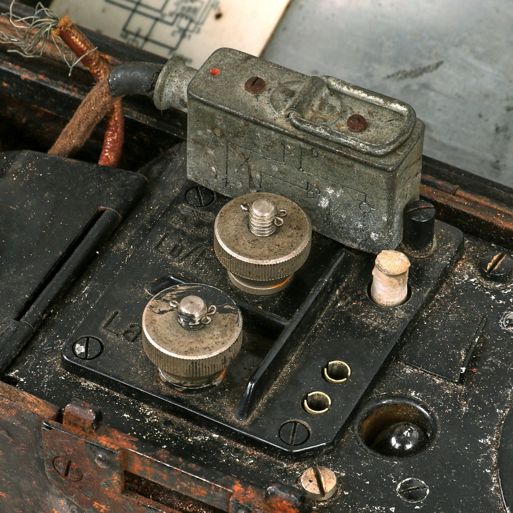 Original German WWII Wehrmacht Model FF33 Field Telephone by Siemens ...