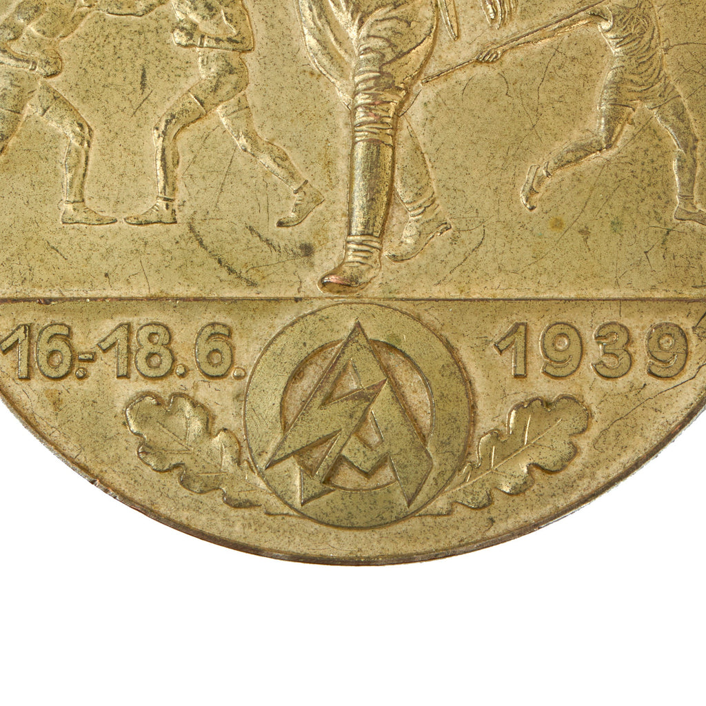 Original German WWII 1939 Honorary Table Award of the S.A. Sturmabteil ...