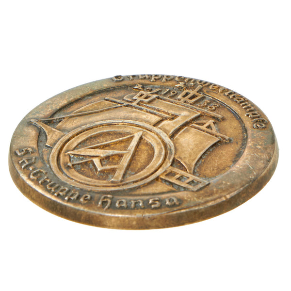 Original German WWII SA Gruppe Hansa 1938 Sailing Competition Award Me ...
