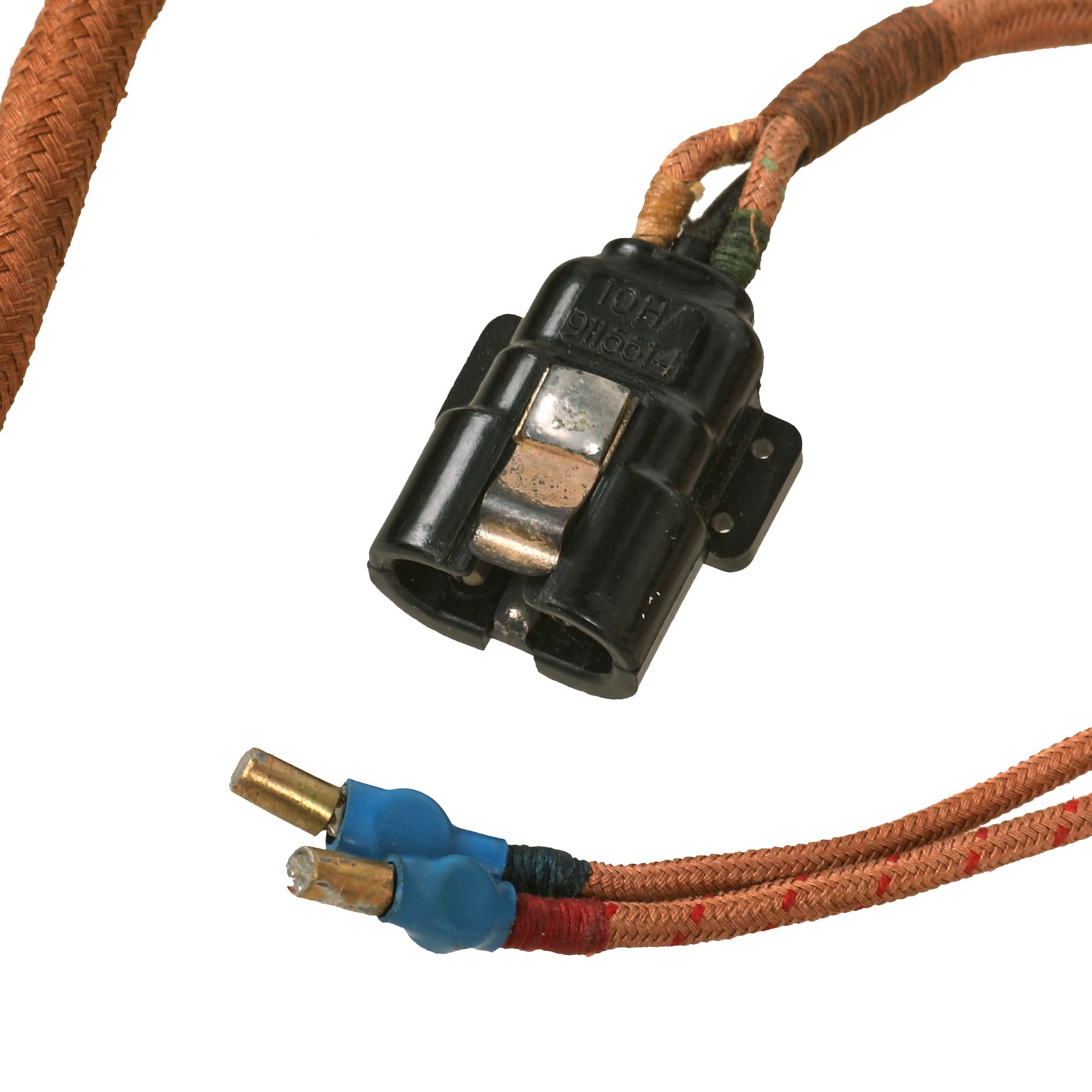 Original British WWII RAF Type D Flying Helmet with U.S. Type A-14 Oxy ...