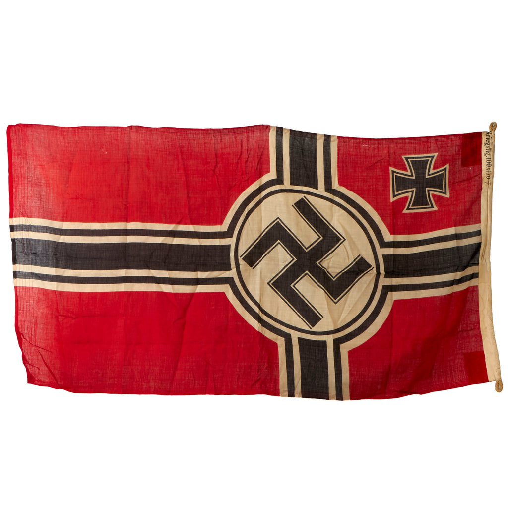 Original German WWII 100cm x 170cm National Battle Flag by WFT - Reich ...