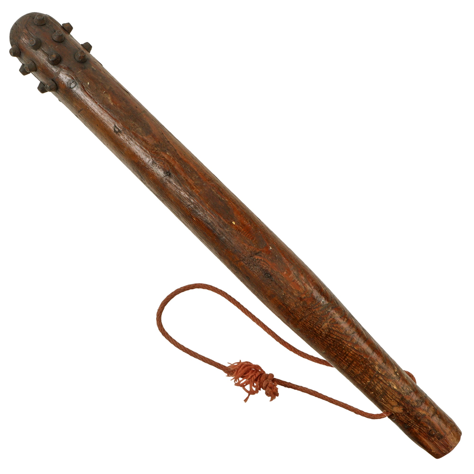 Original British WWI Lead Core Trench Raiding Club With Hobnail Studde ...