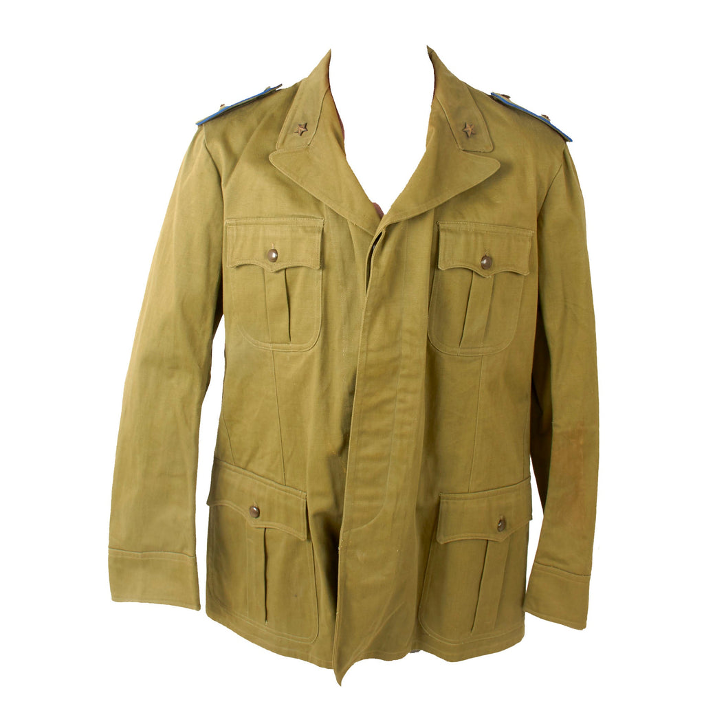 Original WWII Italian Army Tropical Supply Maggiore Officer’s Uniform ...