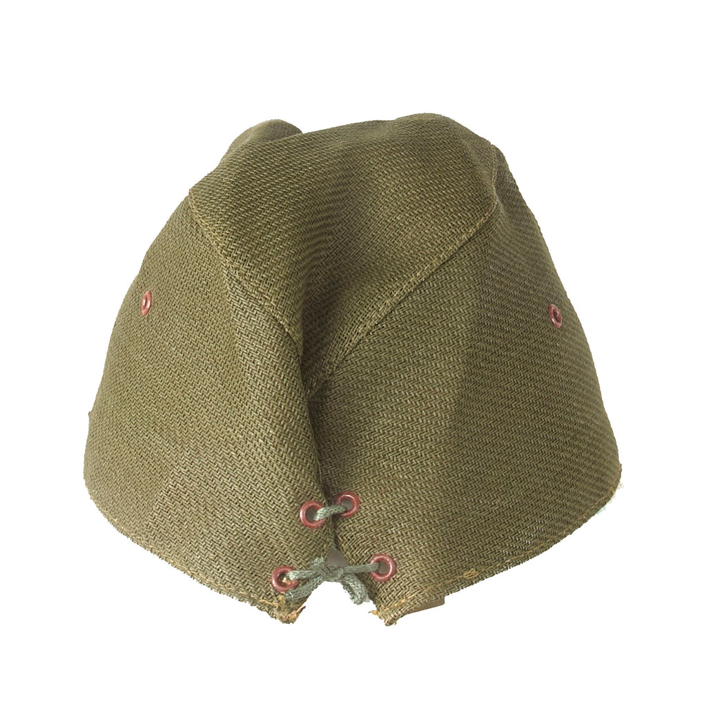 Original Japanese WWII Civilian “Papercloth” Forage Cap with Chinstrap ...