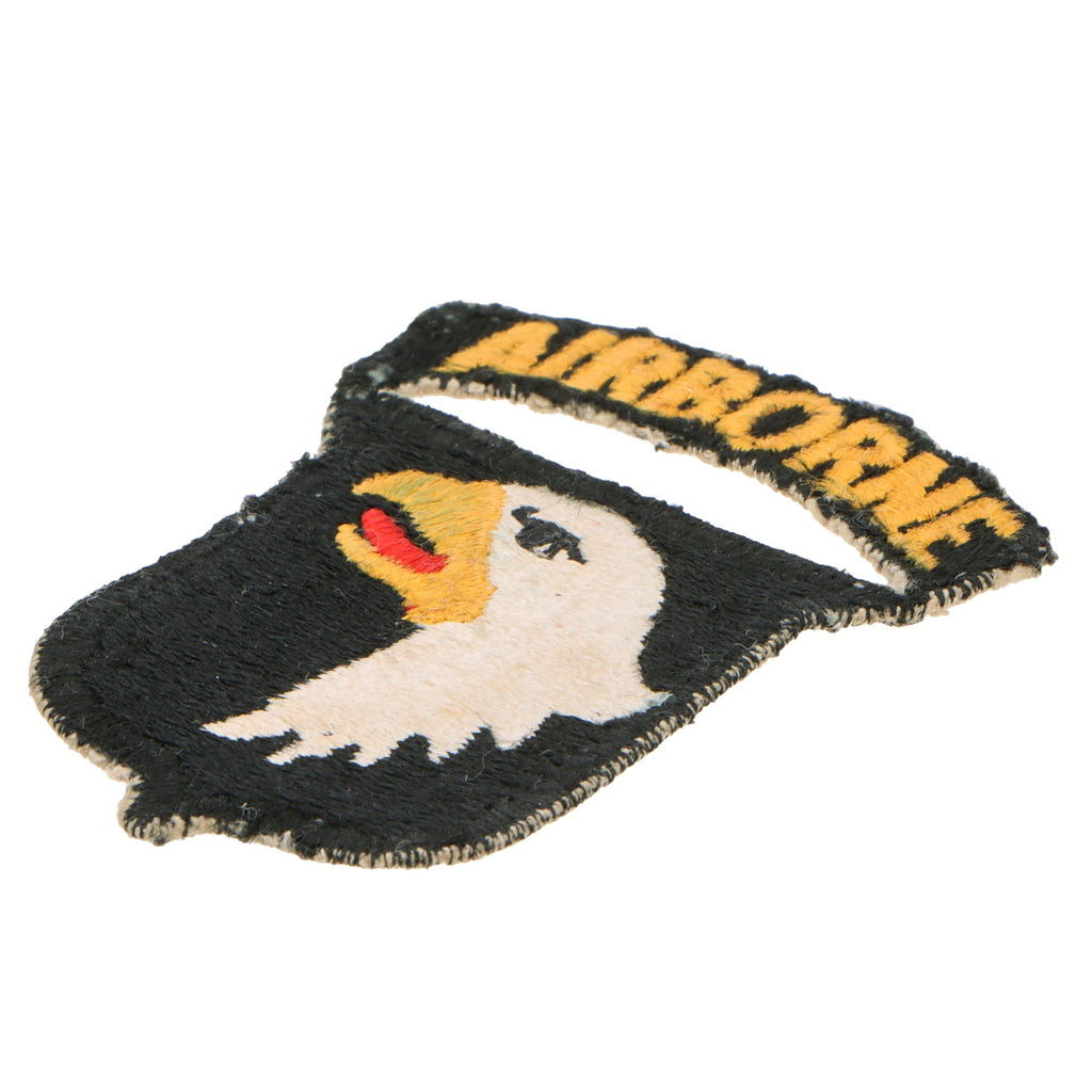 Original U.S. WWII Rare 101st Airborne Division Type 7 Patch with Whit ...