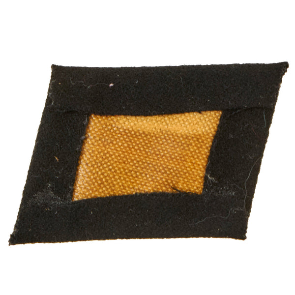Original German WWII Unissued SS Double Sig Rune Collar Tab - Schutzst ...