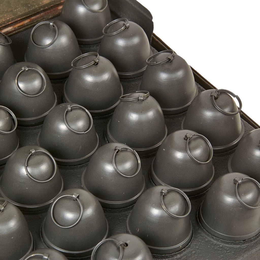 Original German WWII M39 Egg Grenade Case with Original Internal Rack ...