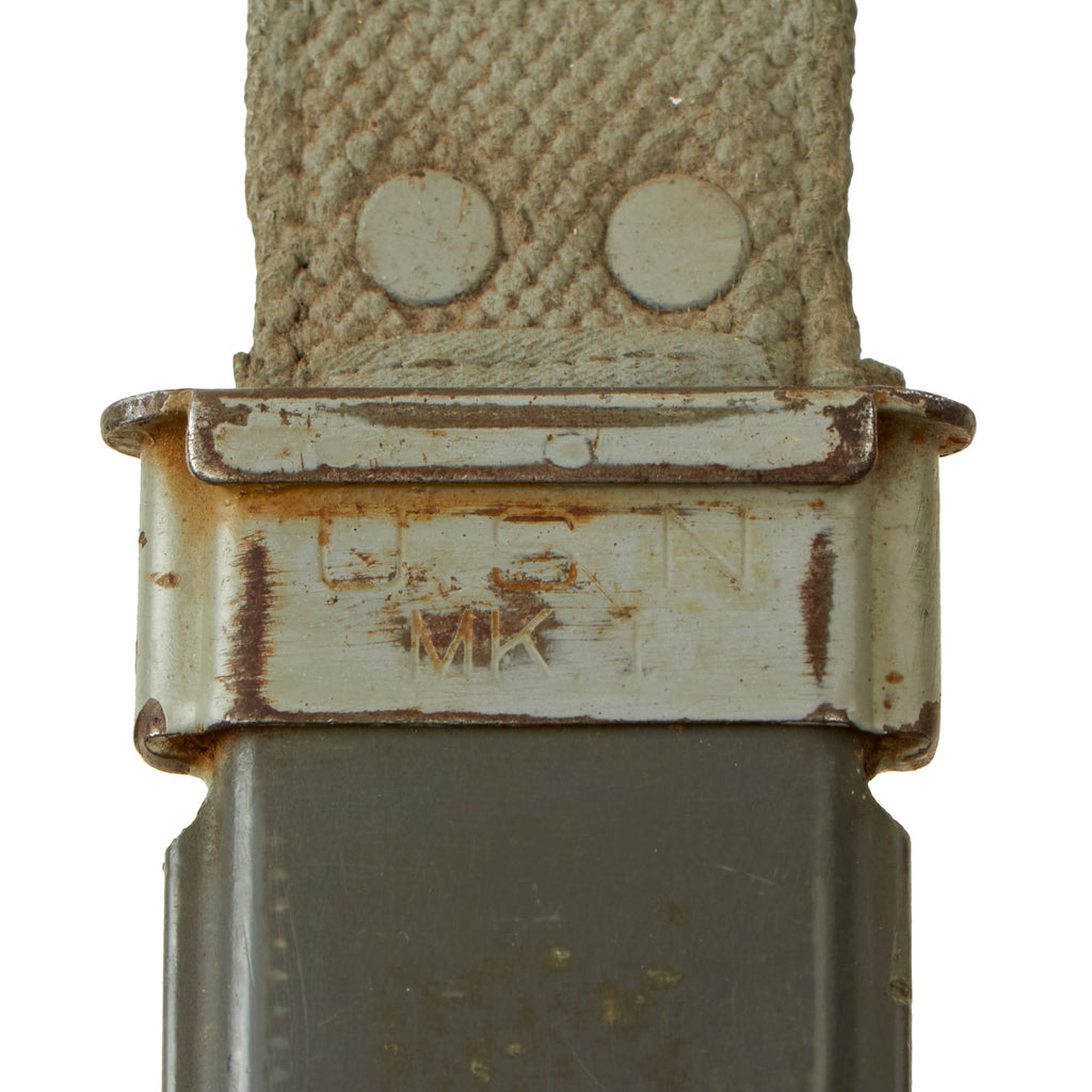 Original U.S. WWII Navy USN Mark 1 Fighting Knife by CAMILLUS with Mk1 ...