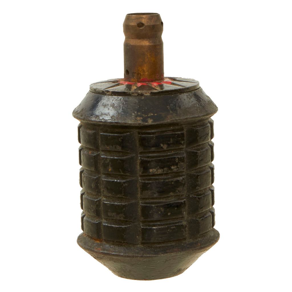 Original Japanese WWII Type 97 Inert Fragmentation Hand Grenade with F ...