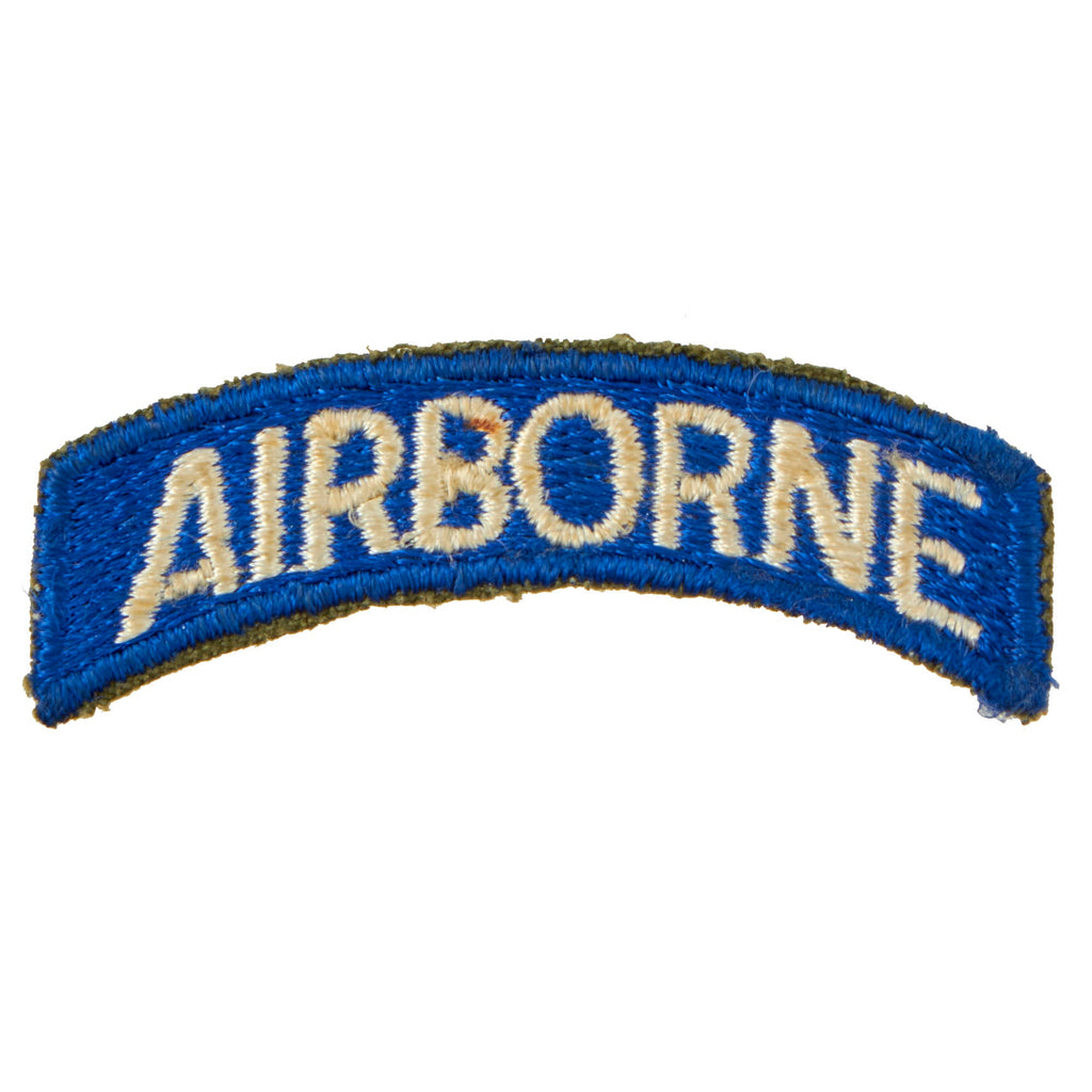 Original U.S. WWII 82nd Airborne Division “All American” Green-back Sh ...