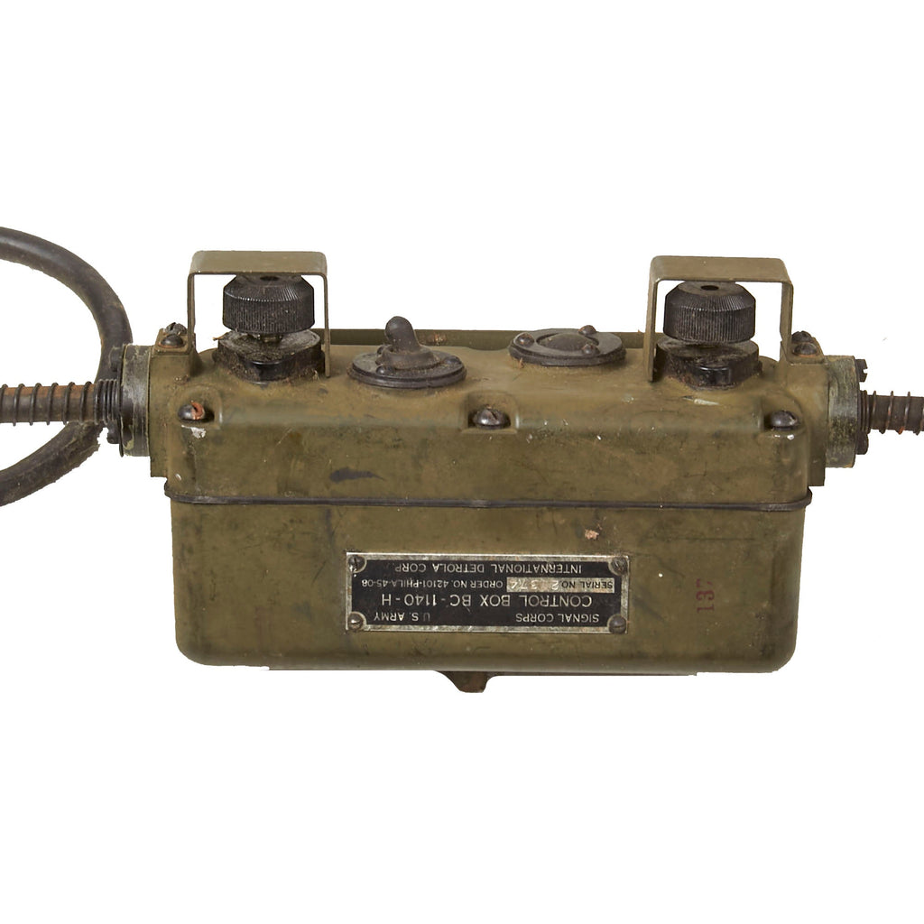 Original U.S. WWII 1945 Dated SCR 625-H Mine Detector - Converted from ...