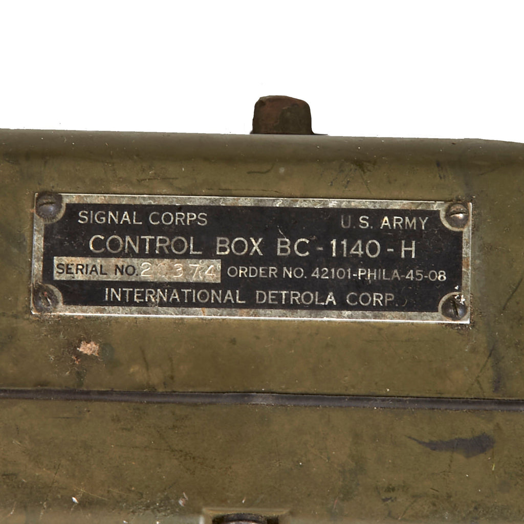 Original U.S. WWII 1945 Dated SCR 625-H Mine Detector - Converted from ...