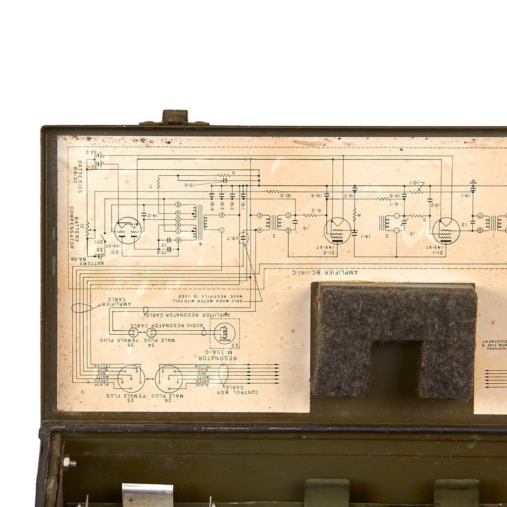 Original U.S. WWII 1945 Dated SCR 625-H Mine Detector - Converted from ...