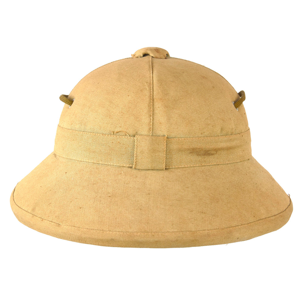 Original Vietnam War North Vietnamese Army (NVA) Pith Helmet with Red ...