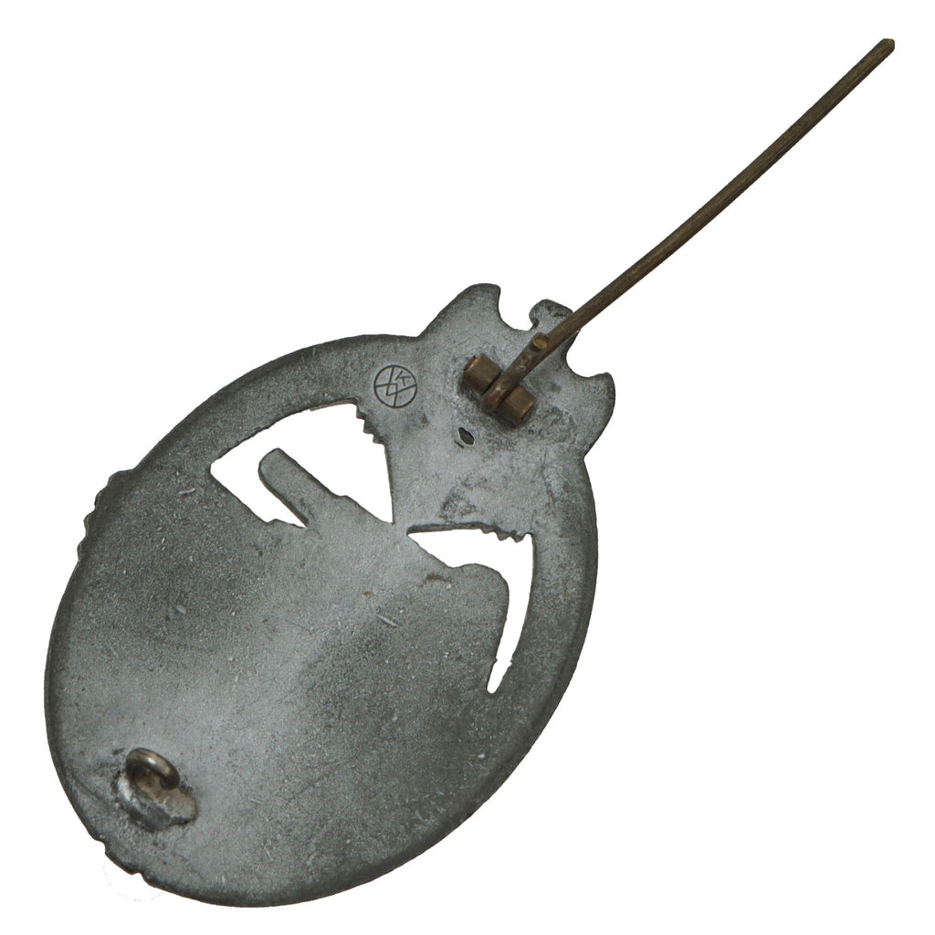 Original German WWII Silver Grade Panzer Assault Tank Badge by Karl Wu ...