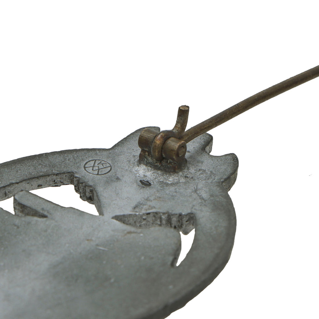 Original German WWII Silver Grade Panzer Assault Tank Badge by Karl Wu ...