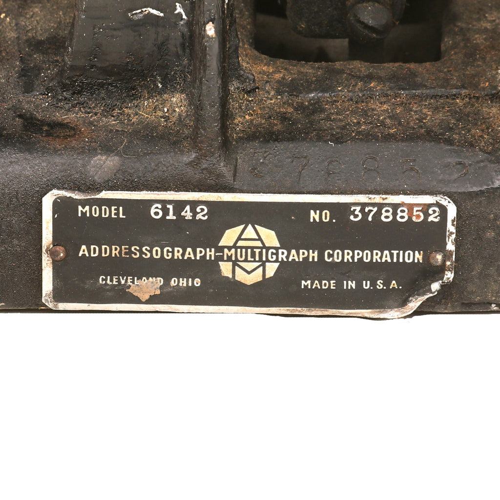 Original U.S. WWI WWII Graphotype Model G1 Dog Tag Machine - Fully ...