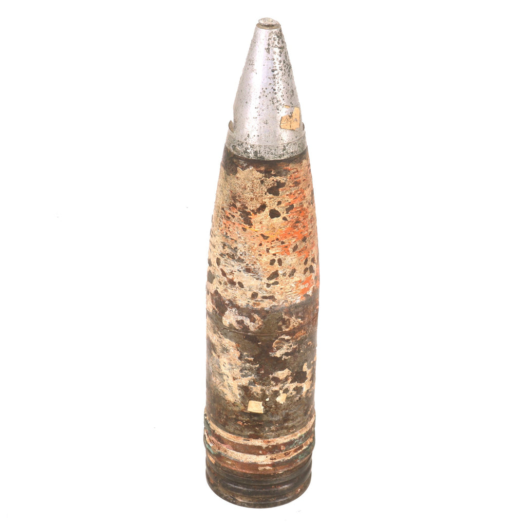 Original German WWII Kriegsmarine U-Boat 8.8cm Projectile & Fuze for t ...