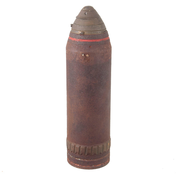 Original U.S. WWI Model 1907 75mm Artillery Round with Fuze - Inert ...