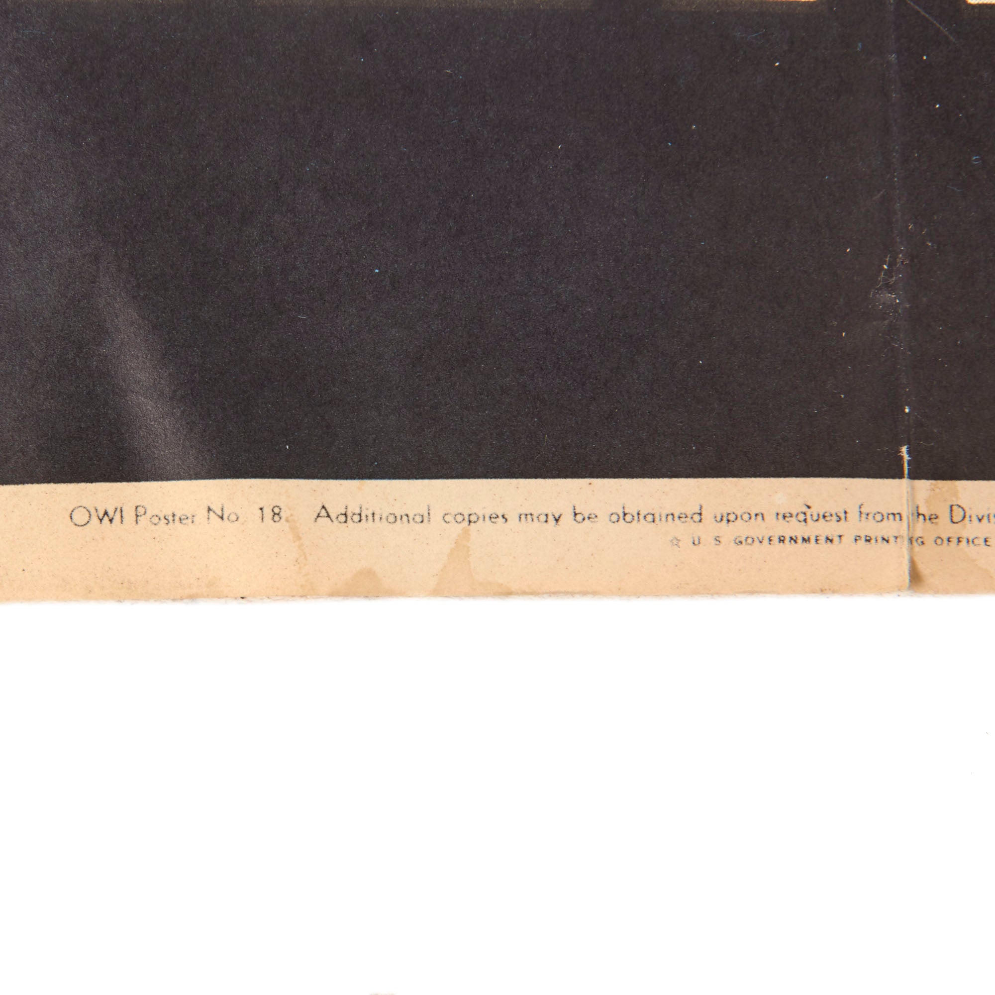 Original U.S. WWII 1942 Someone Talked OWI Propaganda Poster by Fritz ...