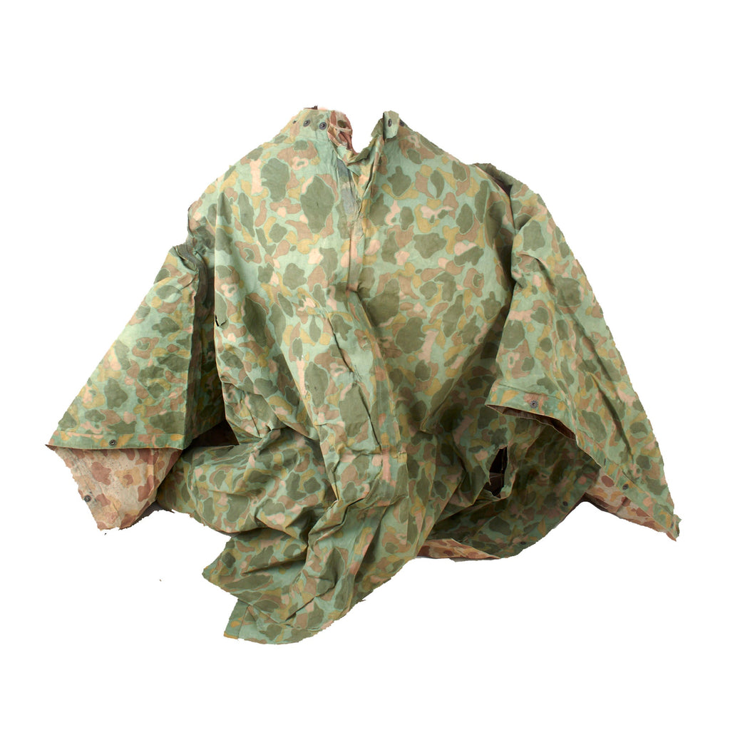 Original U.S. WWII USMC “M-1942 Reversible Spot Pattern” Camouflage Ra ...