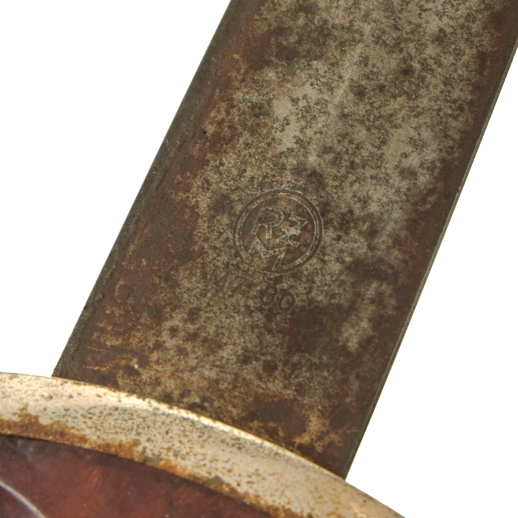 Original German WWII Service Worn SA Dagger by Rare Maker C. Gustav Sp ...