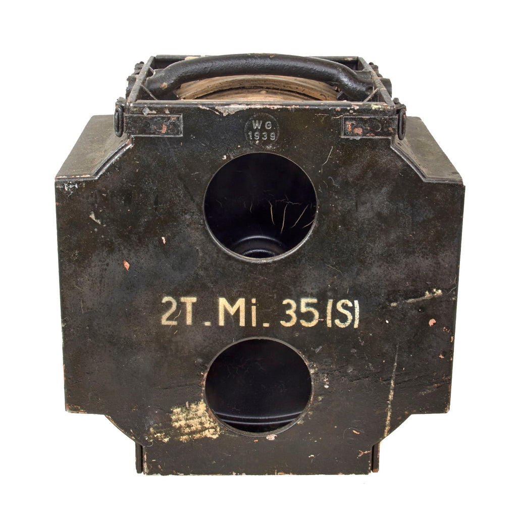 Original German WWII 1939 Dated Aluminum Tellermine Double Carrier Tra ...
