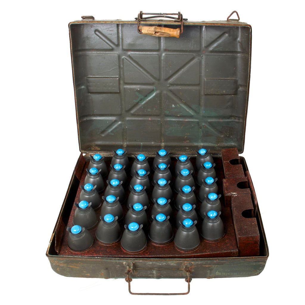 Original German WWII M39 Egg Grenade Case with Original Internal Rack ...