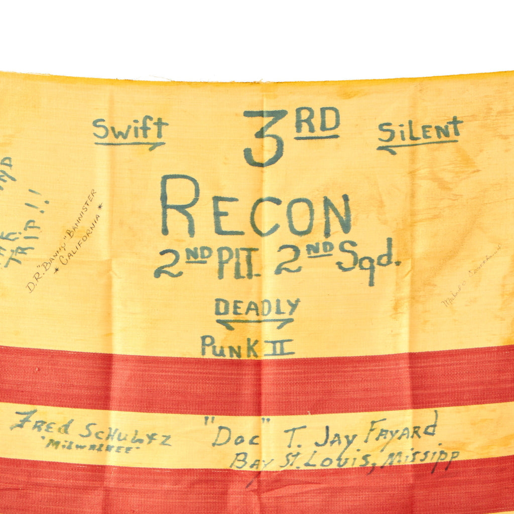 Original Vietnam War USMC 3rd Recon Battalion Captured & Signed Pre-19 ...
