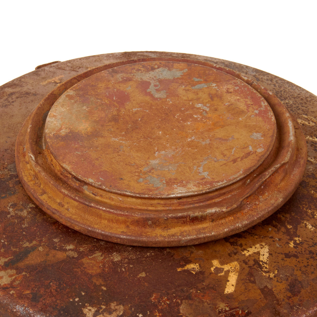 Original German WWII Anti-Tank Tellermine T.Mi.43 Inert Mine with Orig ...