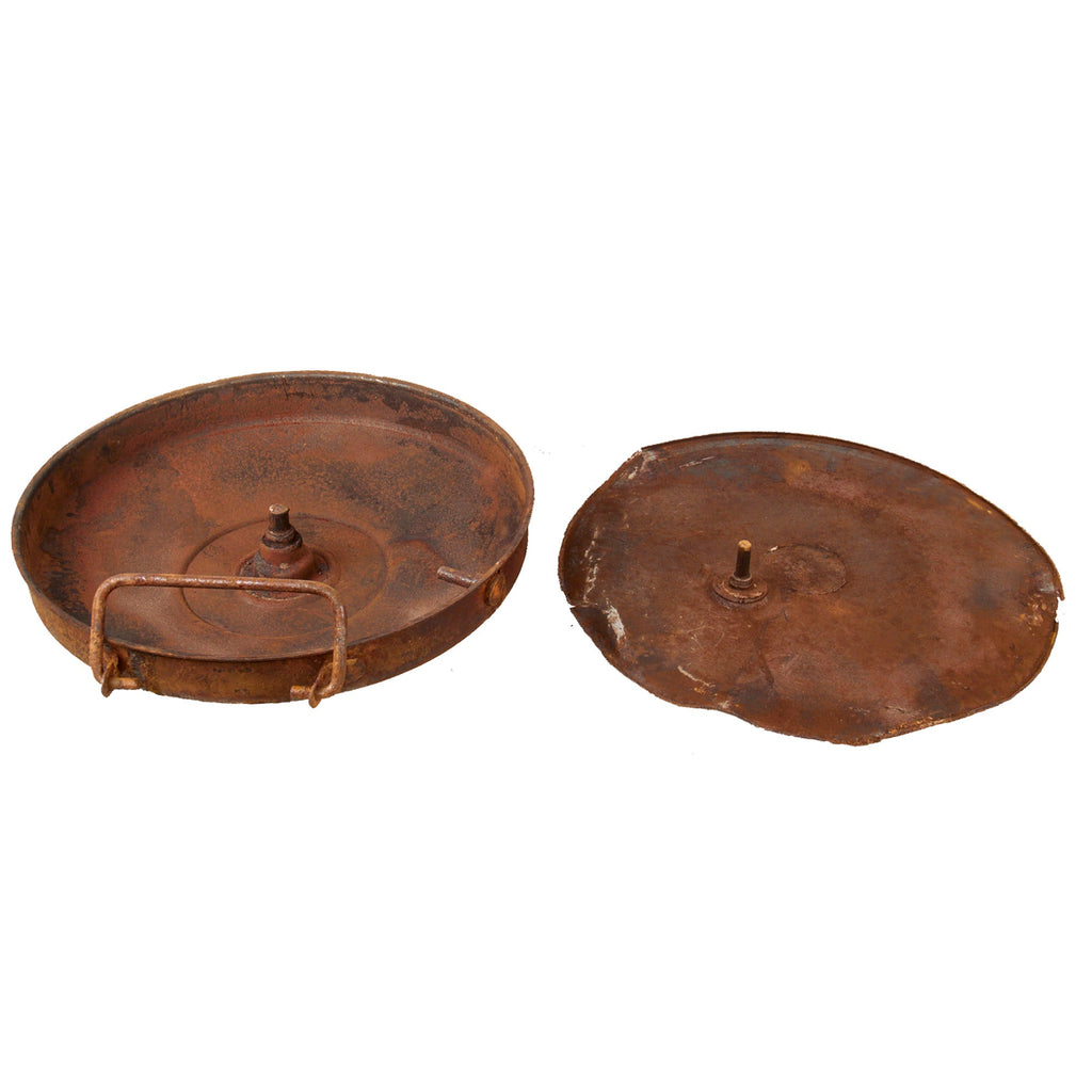 Original German WWII Anti-Tank Tellermine T.Mi.43 Inert Mine with Orig ...