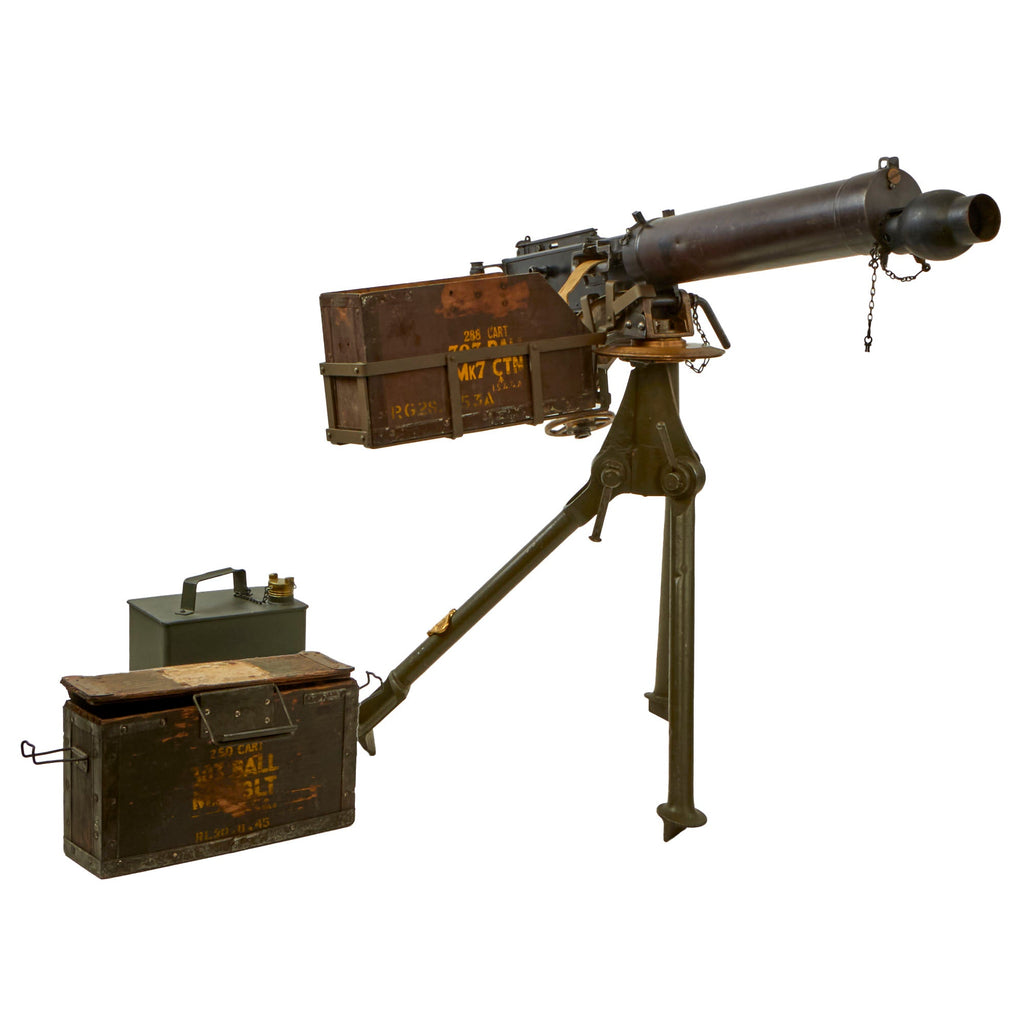 Original British Pre-WWII Turkish Contract Vickers Display Machine Gun ...