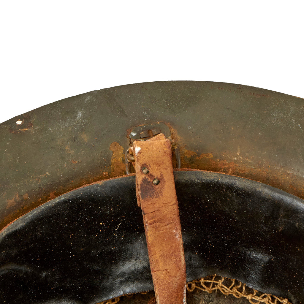 Original U.S. WWI British-Made Mk. I Helmet with Unidentified Insignia ...