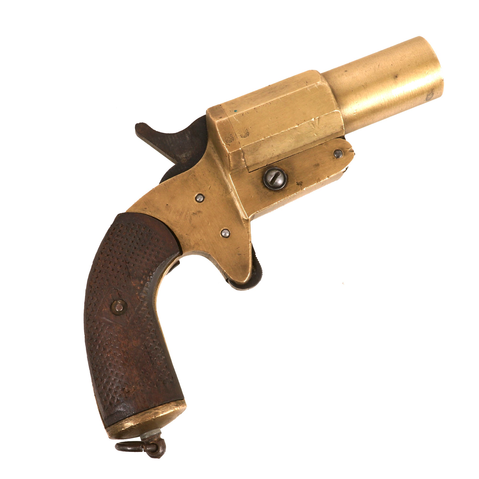 Original U.S. Pre-WWII 25mm Mark IV VERY Signal Flare Pistol by Scott ...