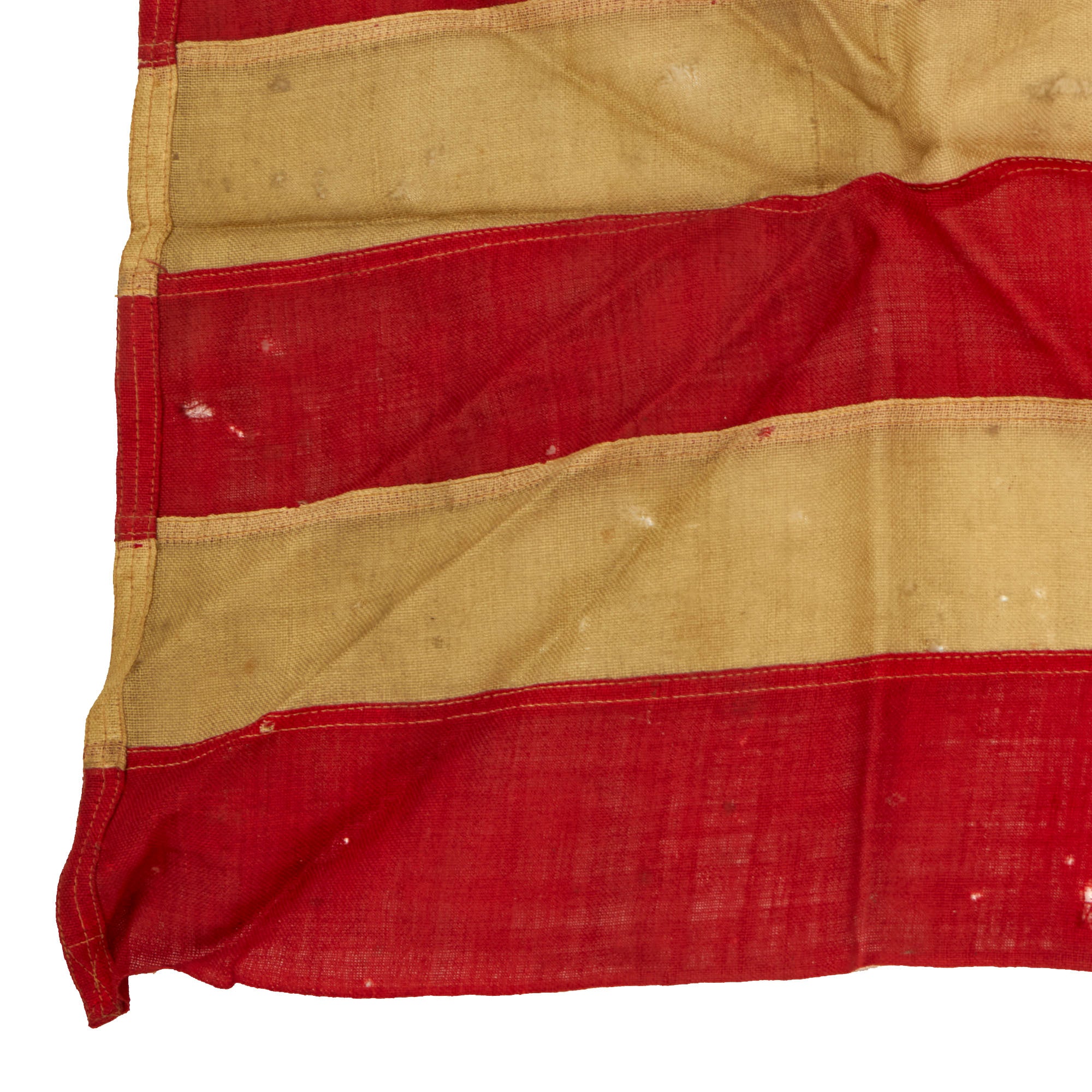 Original U.S. Pre-WWI 1907-1912 46 Star Multi-Piece Cloth National Fla ...