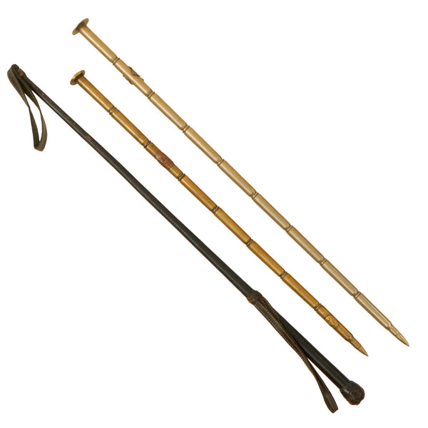 Original U.S. WWI Lot of Three Officer’s Swagger Sticks Made from Cart ...