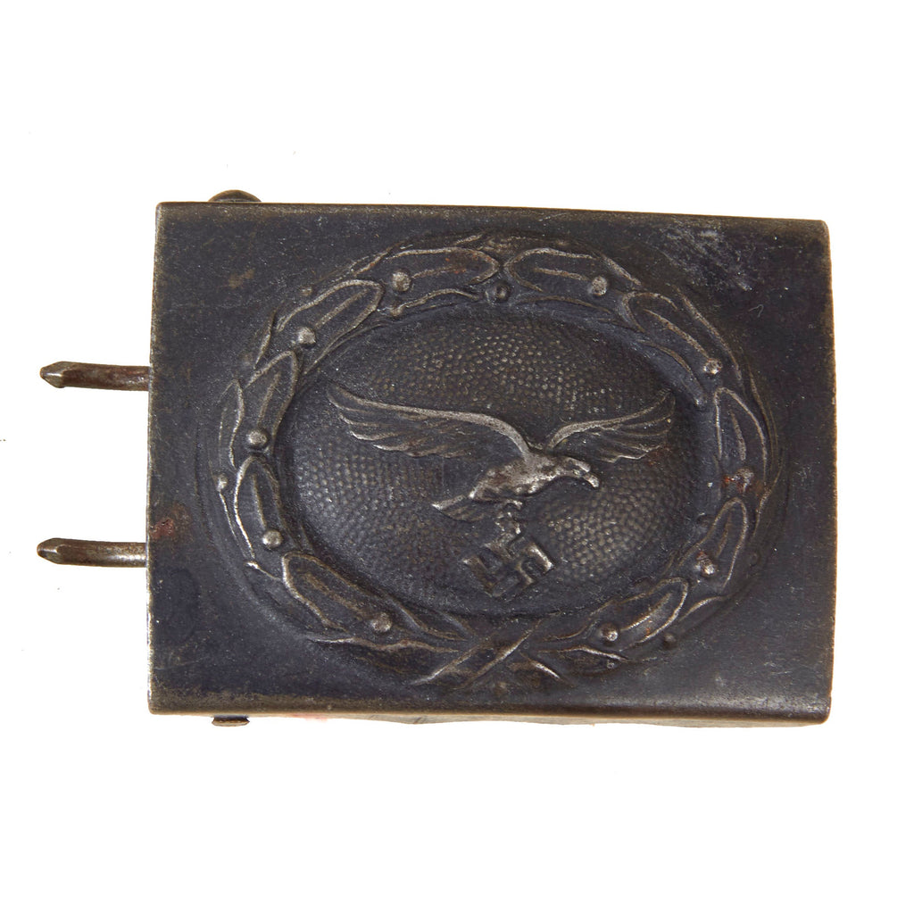 Original German WWII Set of Four EM/NCO Belt Buckles - Aluminum Heer A ...