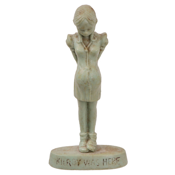 Original U.S. WWII Era “KilRoy Was Here” Small Pregnant Figurine by Ha ...