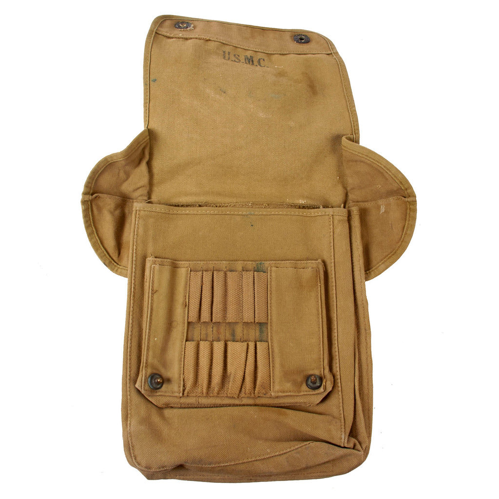 Original U.S. WWII M1938 USMC Dispatch Map Case with Carrying Strap ...