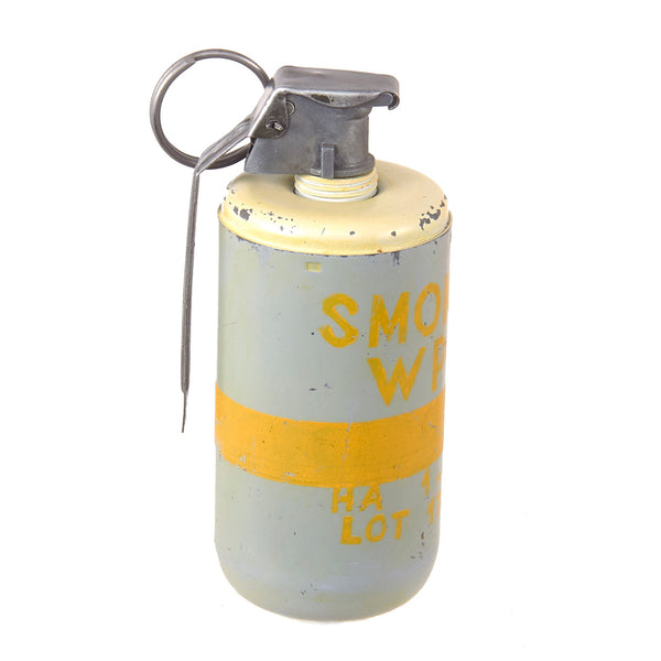 Original U.S. WWII Inert M15 White Phosphorus “Willie Pete” Smoke Gren ...
