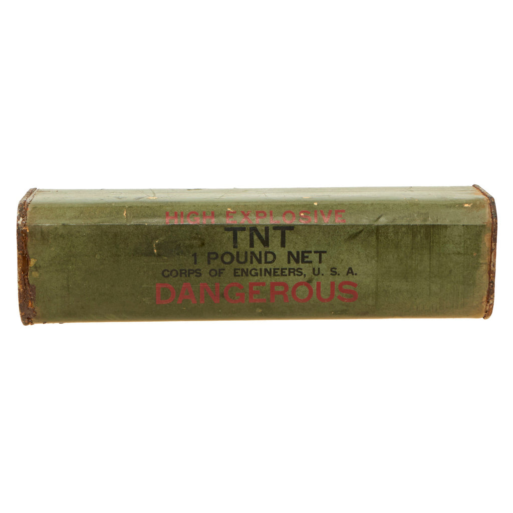 Original U.S. WWII Corps of Engineers High Explosive TNT 1 Pound Block ...