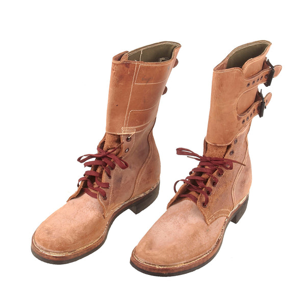 Original U.S. WWII M1943 Double Buckle Combat Service Boots - Matched ...