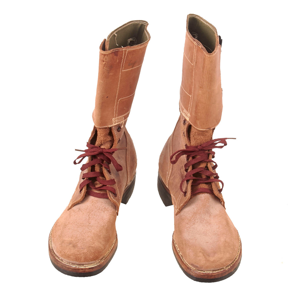 Original U.S. WWII M1943 Double Buckle Combat Service Boots - Matched ...
