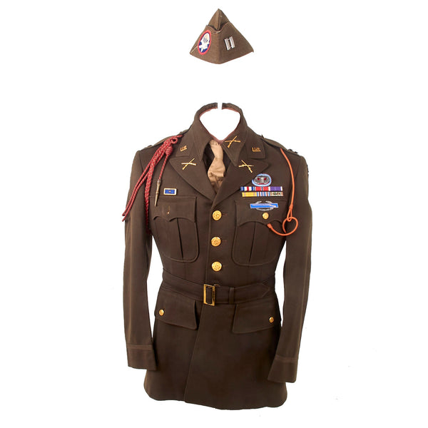 Original U.S. WWII 101st Airborne 501st PIR Captain’s Uniform & Garris ...