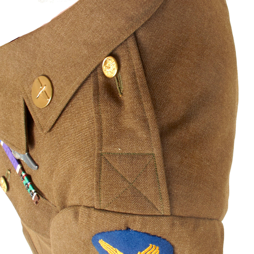 Original U.S. WWII AAF Corporal’s Uniform Jacket with “50 Mission” Pat ...