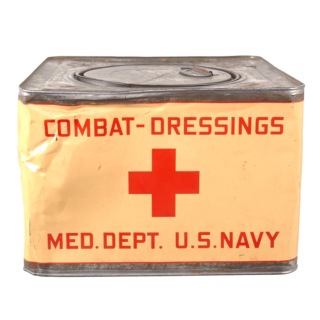 Original U.S. WWII US Navy Shipboard Medical Department Combat Dressin ...