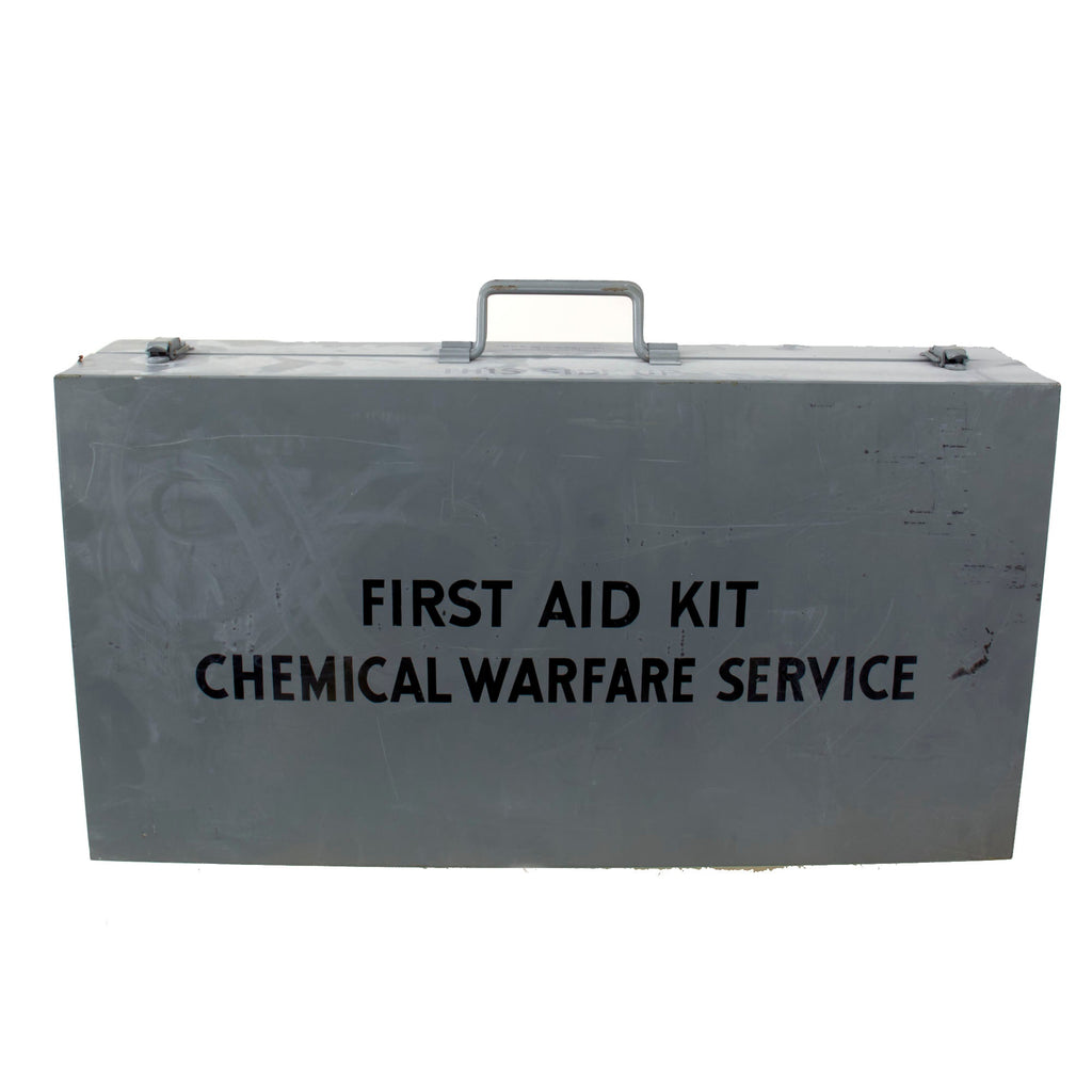 Original U.S. WWII Chemical Warfare Service First-Aid Kit for Gas Casu ...