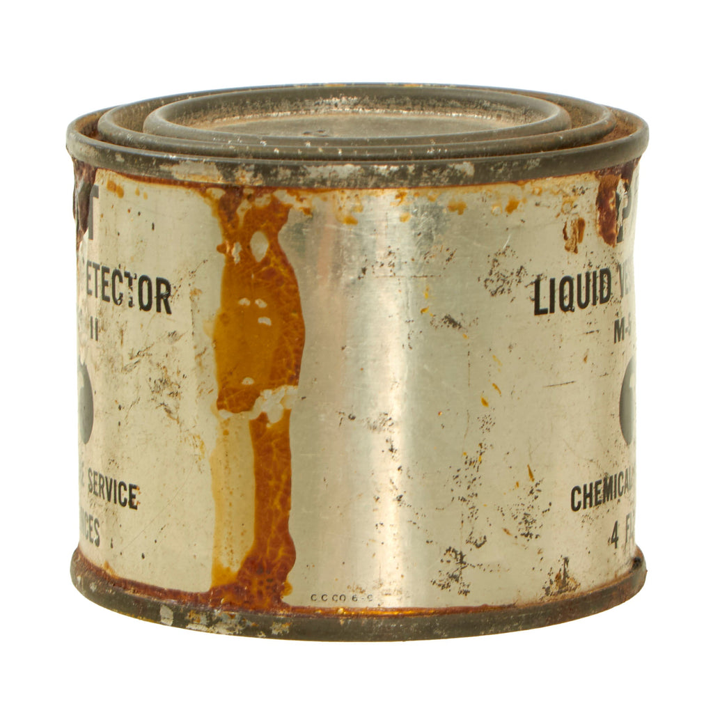 Original U.S. WWII Chemical Warfare Service M-5 Type II Vesicant Detec ...